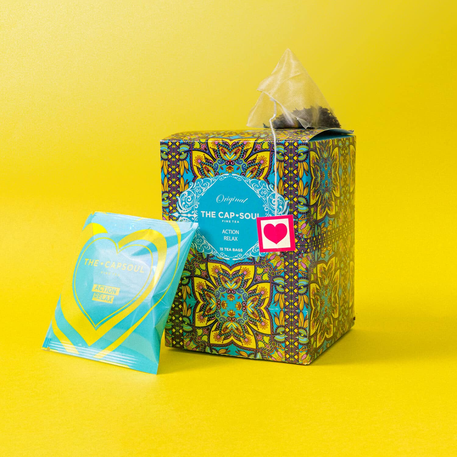 Té Verde Moruno con Menta | Pirámides de Té Marroquí - The CapSoul México